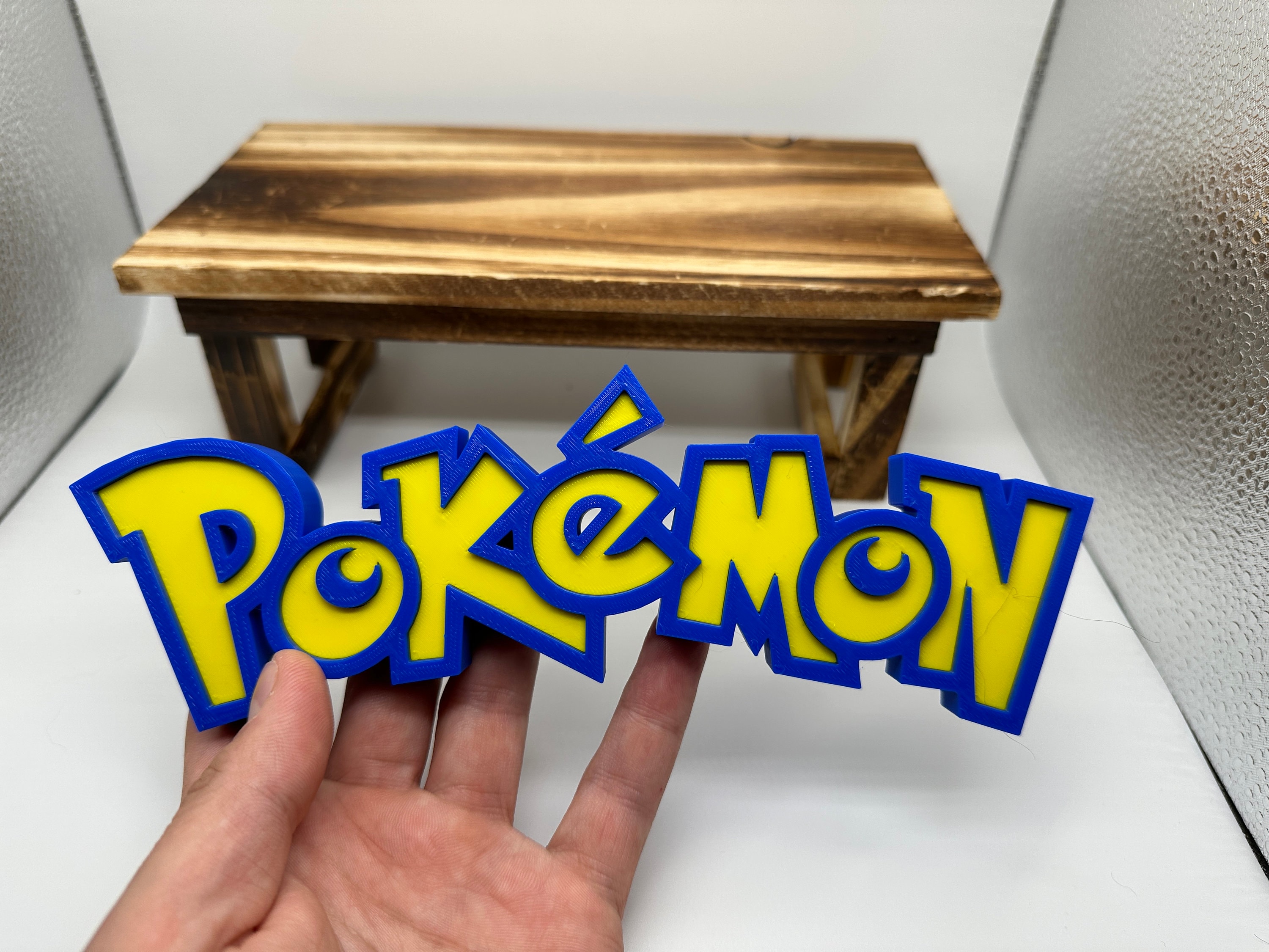 Pokemon Logo / Sign / Shelf Display / Décor / Game Room - Etsy