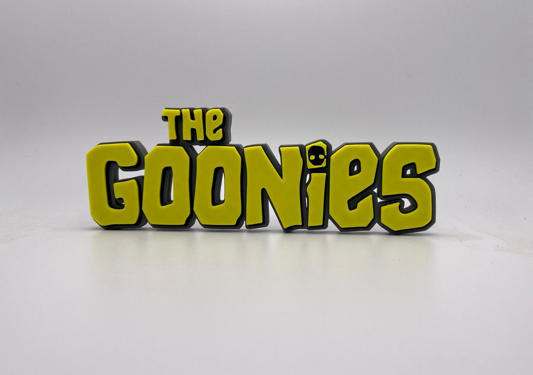 The Goonies Sign / Logo / Sign / Shelf Display / Decor / Game Room ...