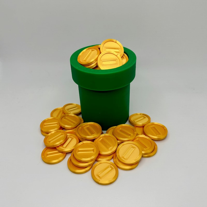 Mario Coins - Etsy