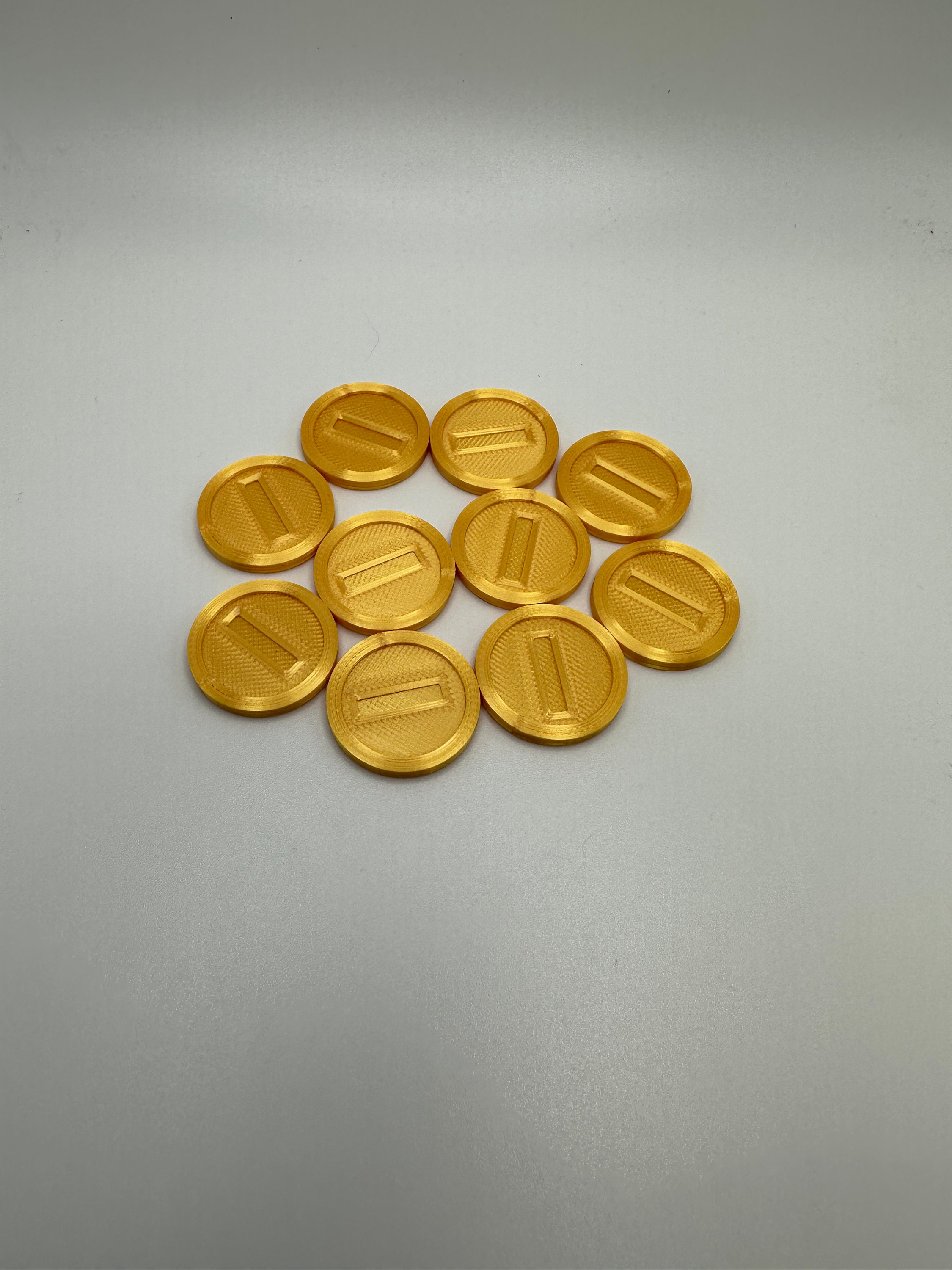 Replica / Mario Gold Coin - Double Sided - Etsy
