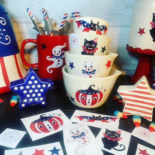 Measuring Cup Decals - Etsy