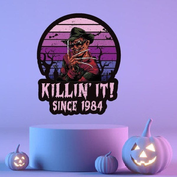 Freddy Kruger Stickers - Etsy