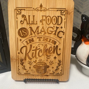 Magic Kitchen Cutting Board - Etsy