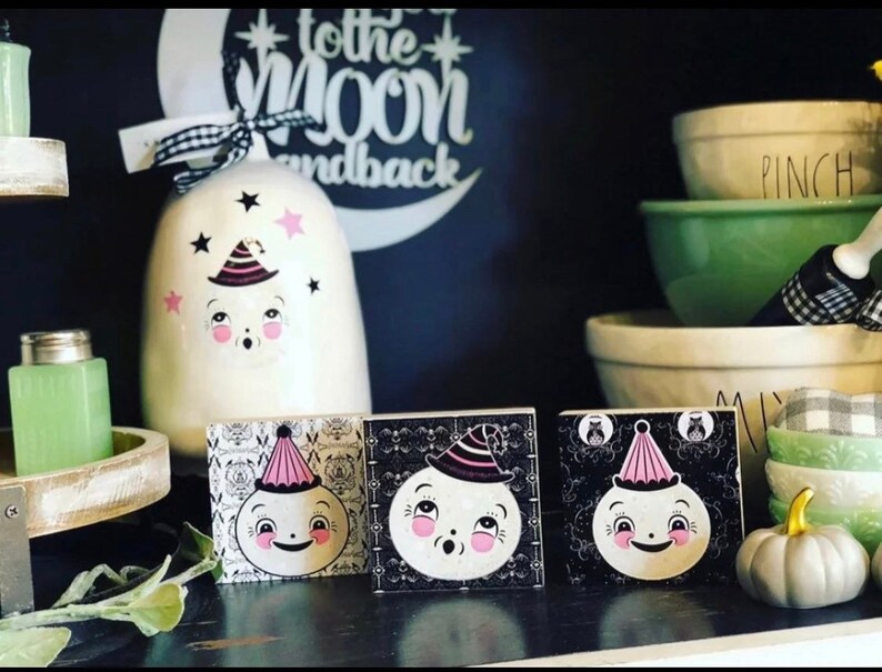 Johanna Parker Spooky Luna Block Set - Etsy