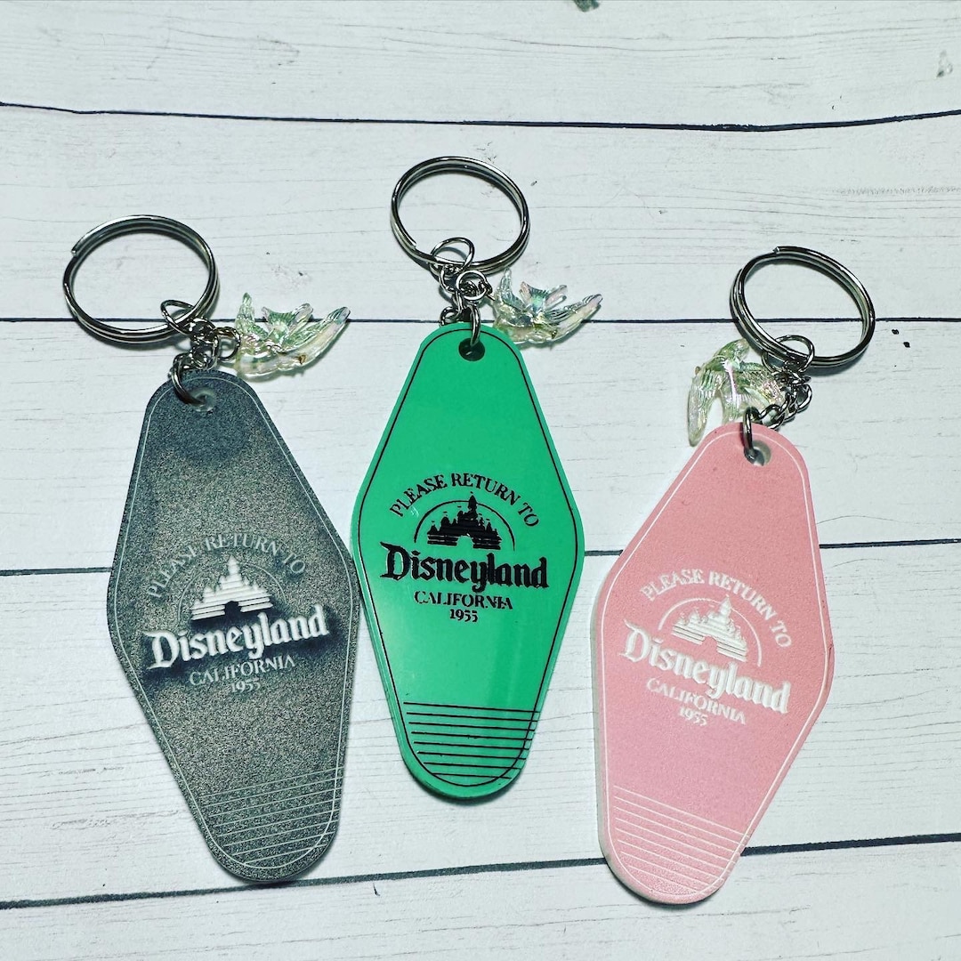Retro Motel Keychains - Etsy