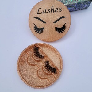Customizable Eyelash Case - Etsy