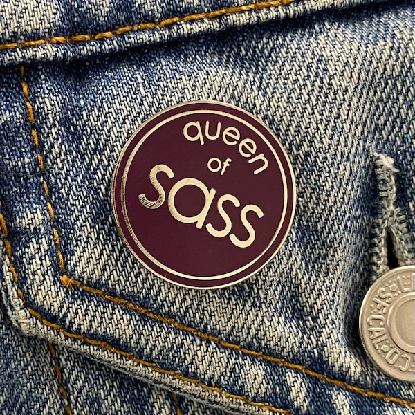 Sassy Pin Etsy
