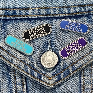 I Am A Funny Person Enamel Pin, Badge, Brooch | Humorous Badge for ...