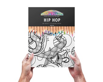 Hip Hop Coloring Book | Etsy