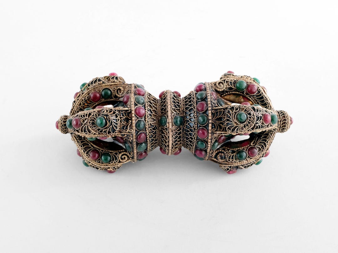 Crystal Vajra, 5 Inches, Dorje, the Symbol of Enlightenment for Your ...