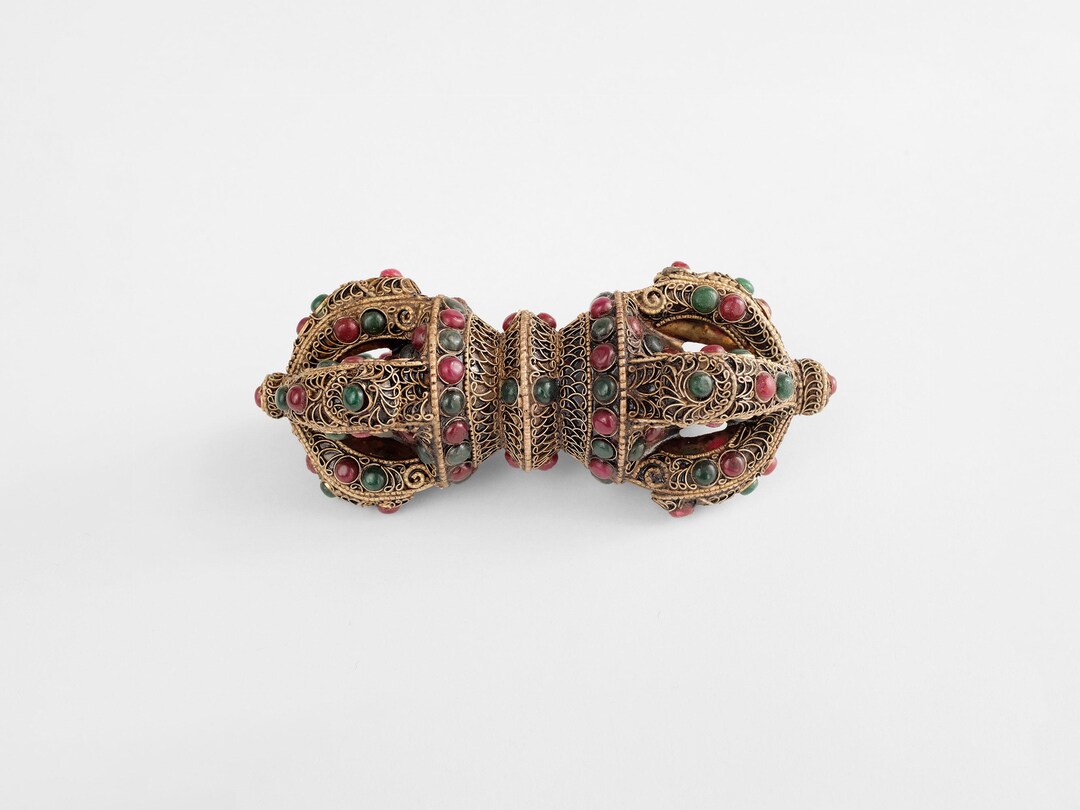 Vajra – Tantric Buddhist Ritual Object With Filigree (2") - Etsy
