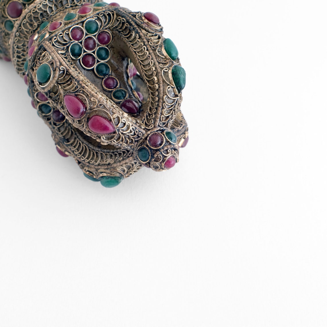 Crystal Vajra dorje Symbol of Enlightenment Powerful Tool for Spiritual ...