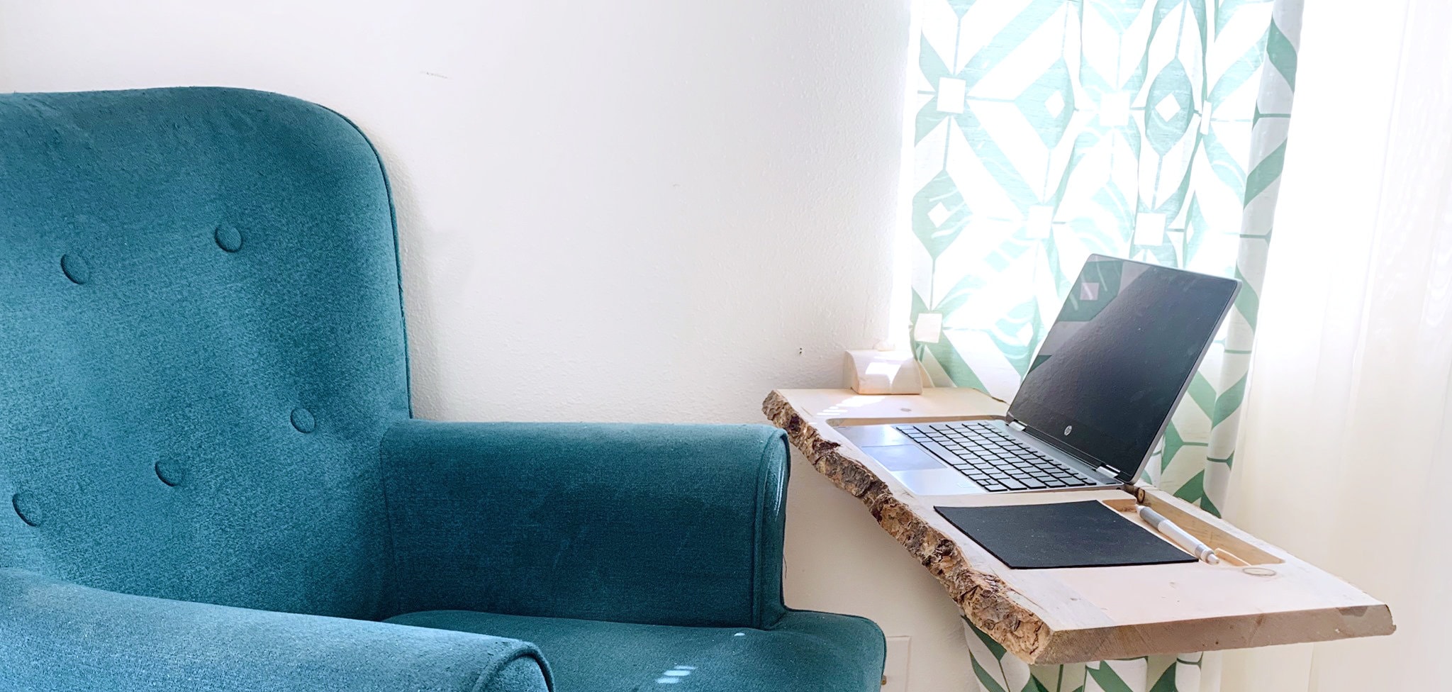 Floating Desk Desk With Wall Bracket - Etsy