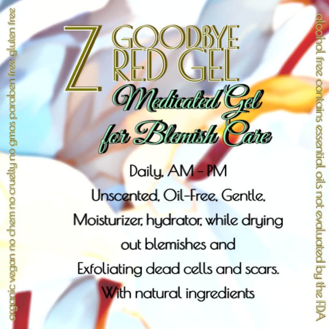 Goodby Red Gel Medicated Gel Blemish Treatment for Mild/ Severe ...