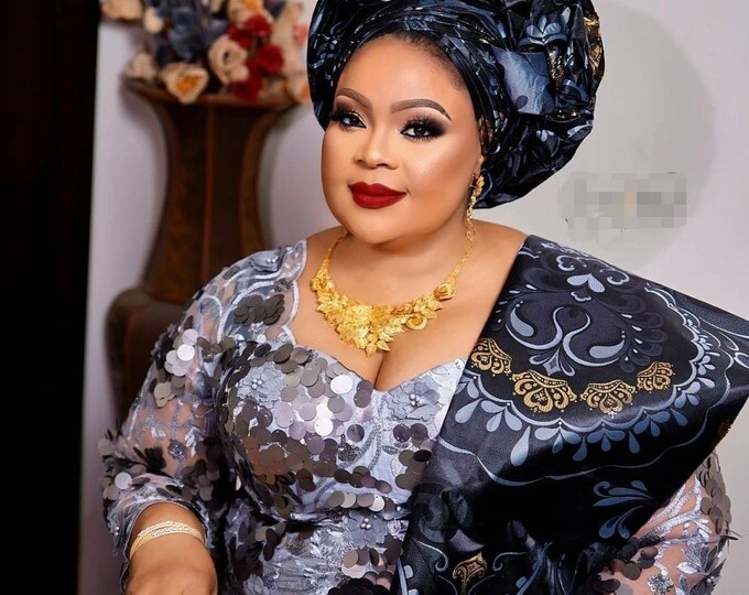 Headtie,gele Hat ,aso-oke Fabric,gele,headwrap,ready-to-wear Gele ...