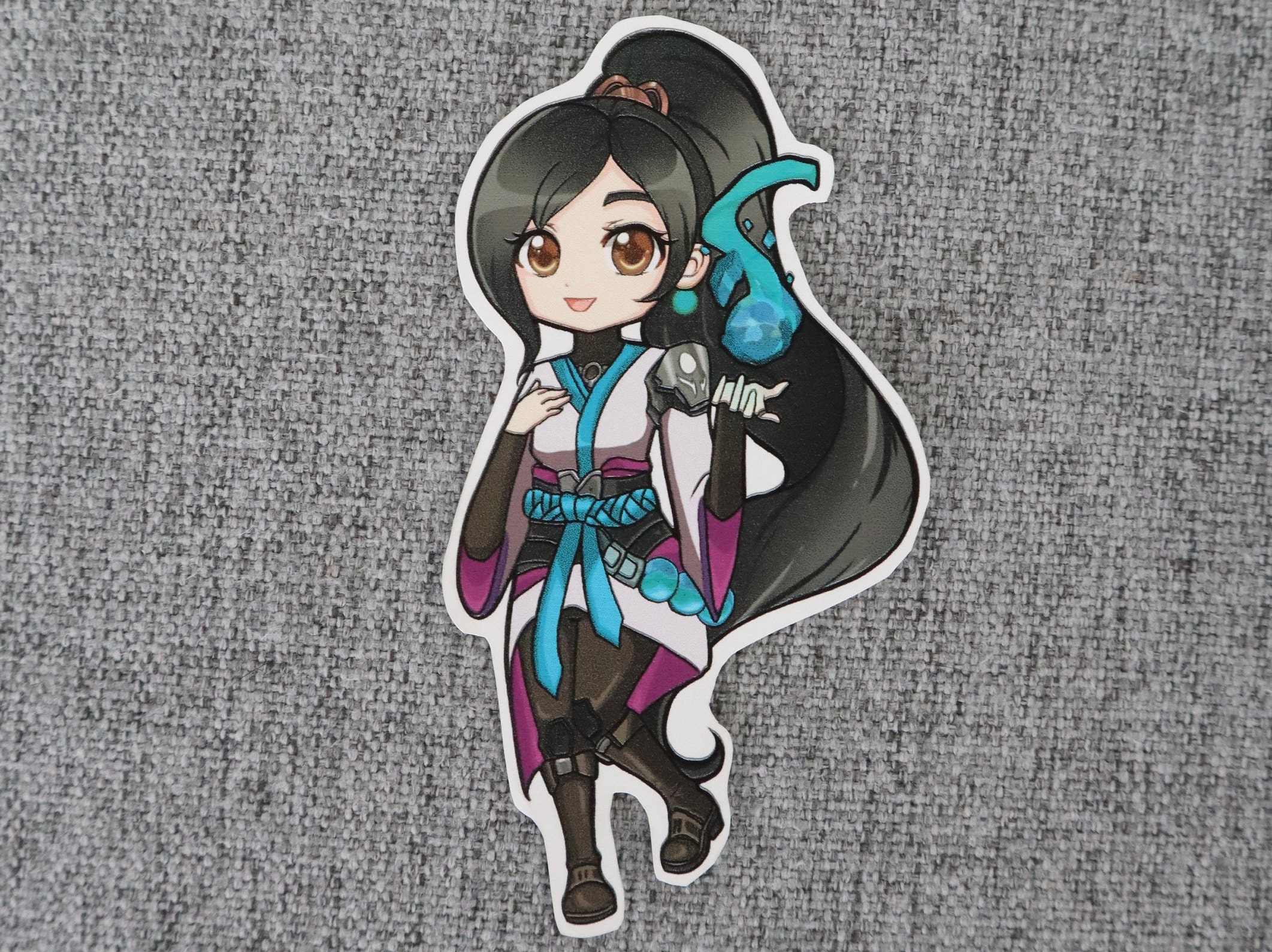 Chibi Sage Valorant Sticker | Etsy