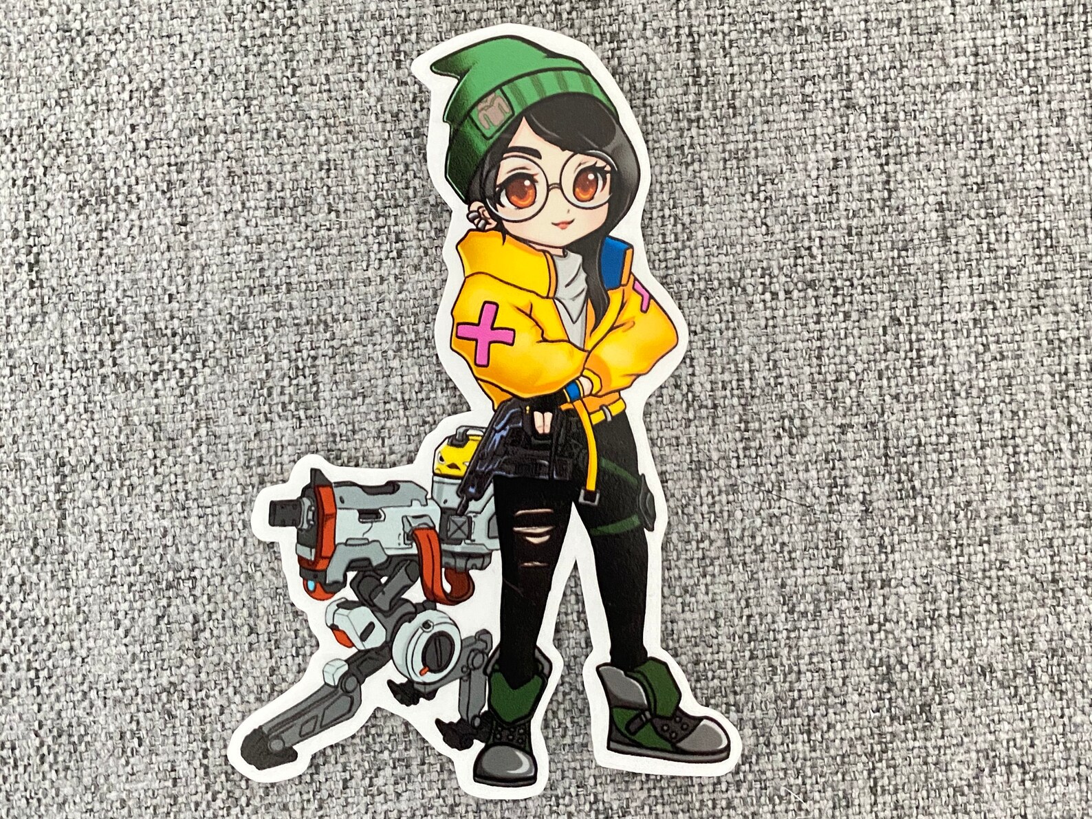 Chibi KillJoy Valorant Sticker | Etsy