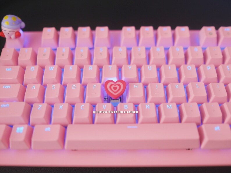 Heart Keycap Cherry MX Mechanical Keyboard/ Cute Gift for - Etsy
