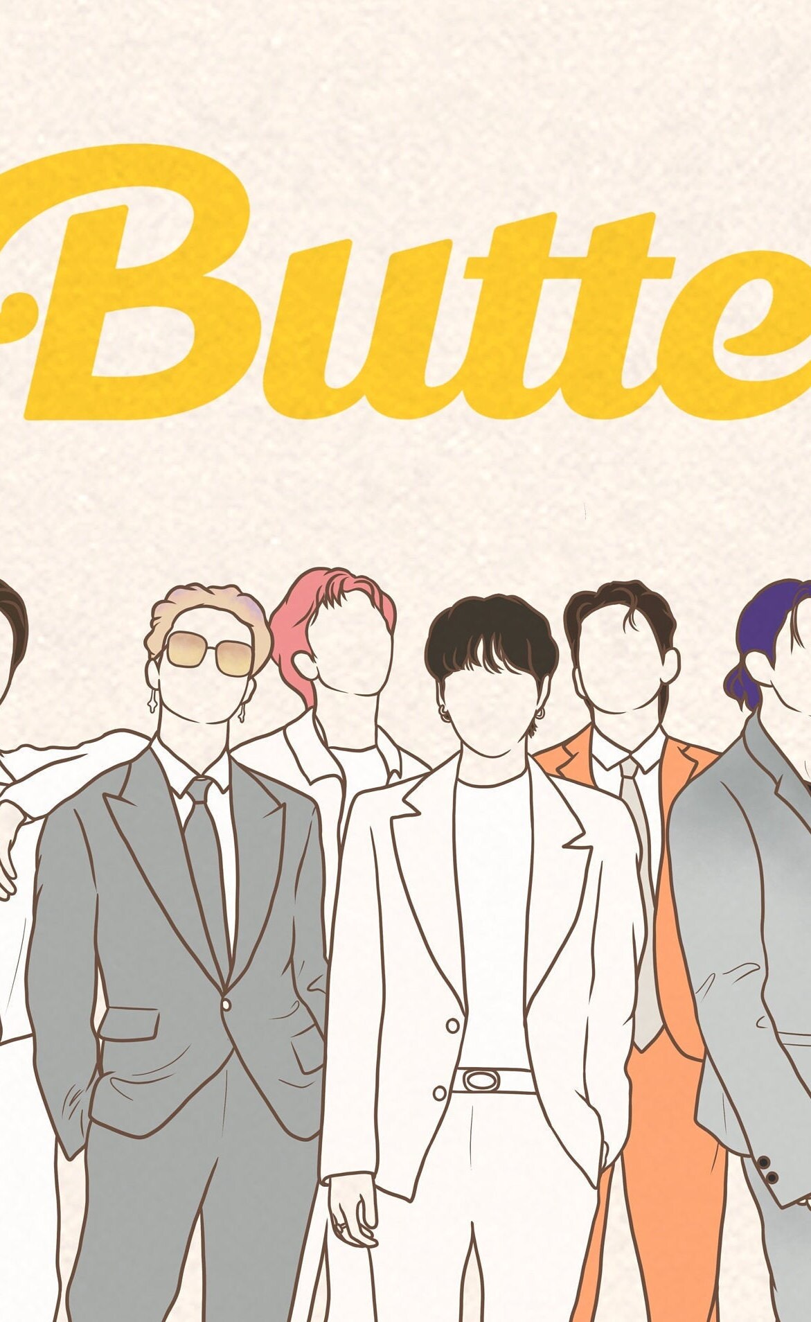 BTS Butter Poster Bts Butter Kpop Butter BTS Wall Art Bts | Etsy