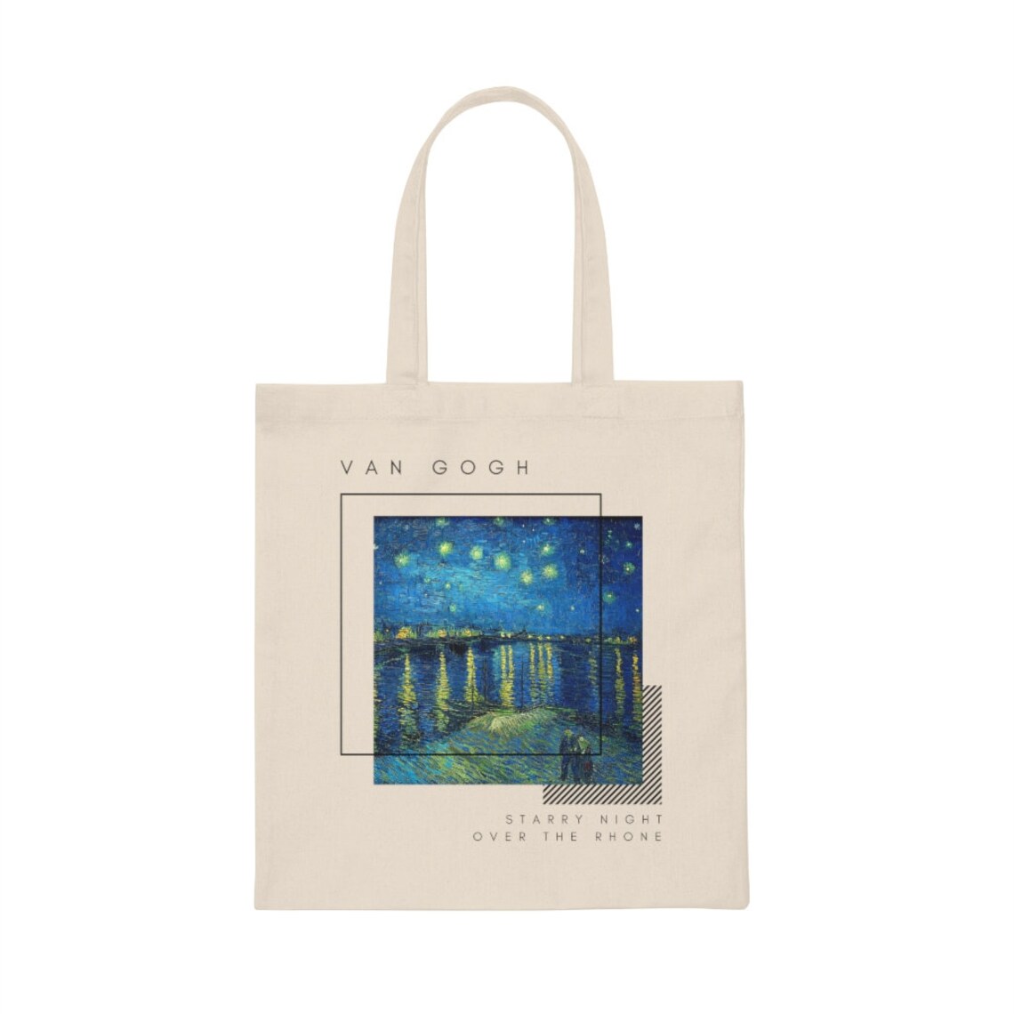 Vincent Van Gogh Tote Bag, Starry Night Over the Rhone, Van Gogh Gifts ...
