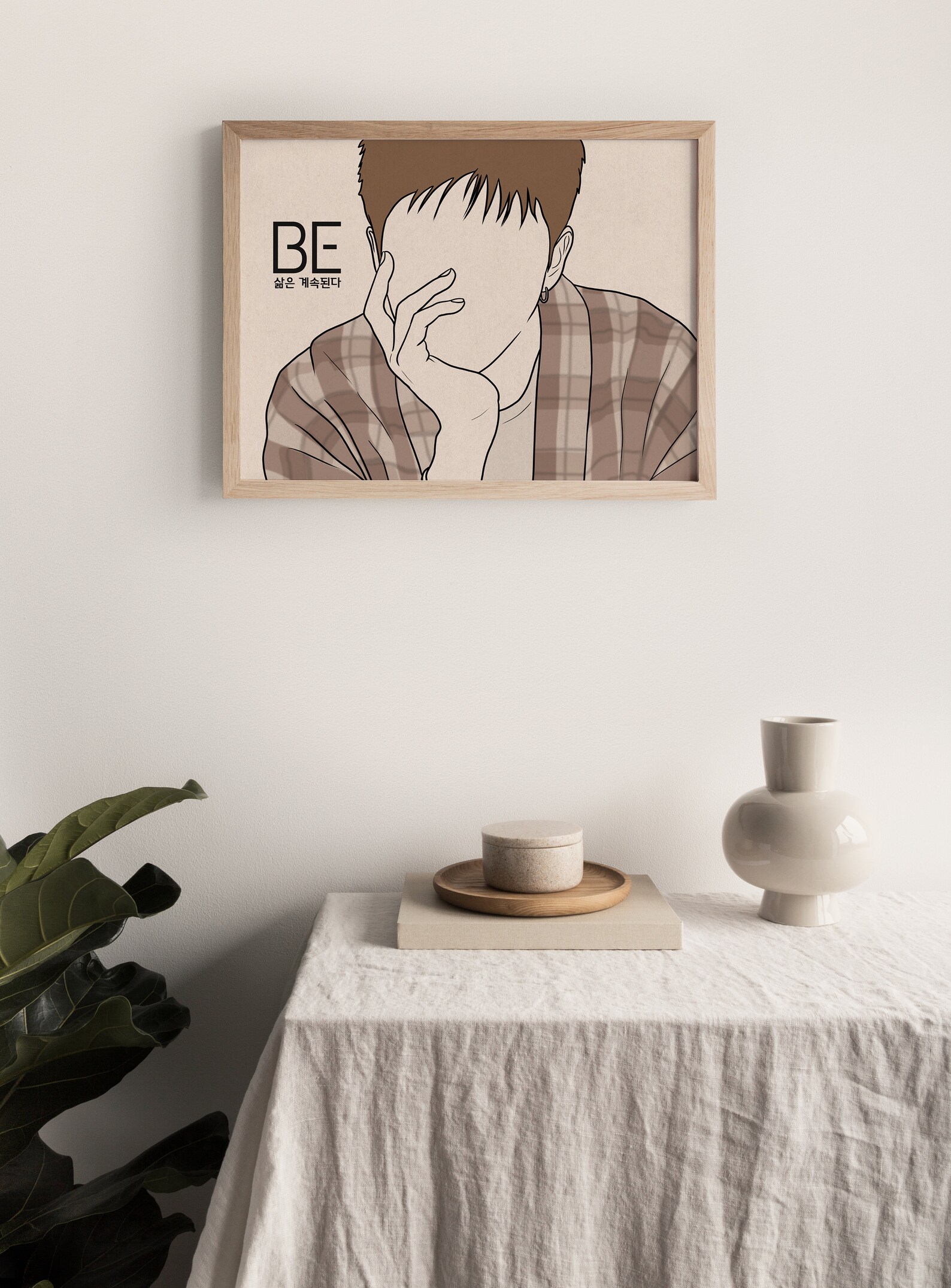 BTS RM Life Goes On Poster Kpop Wall Art BE Poster Bts | Etsy