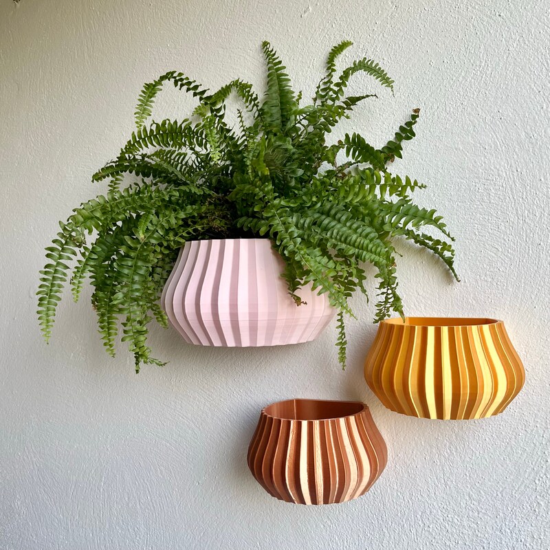 Geometric Wall Planter - Etsy