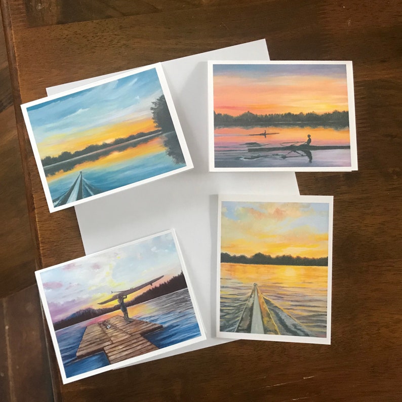 Rowing Cards - Etsy