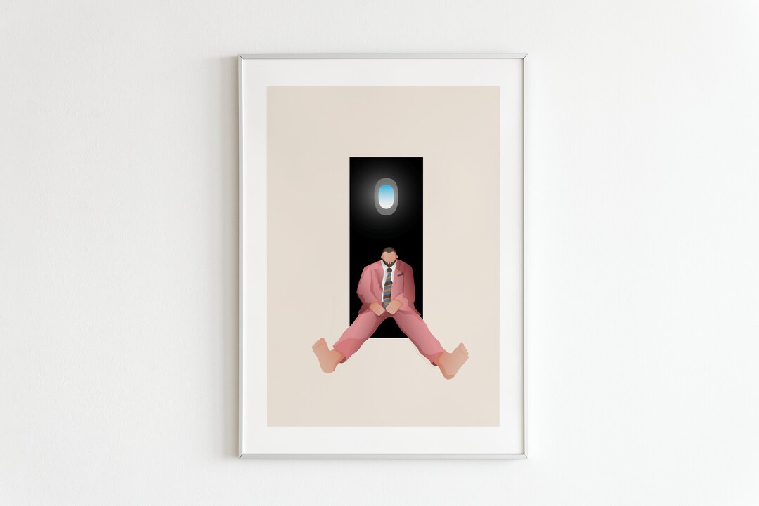 Mac Miller Swimming Illustration Poster - Etsy