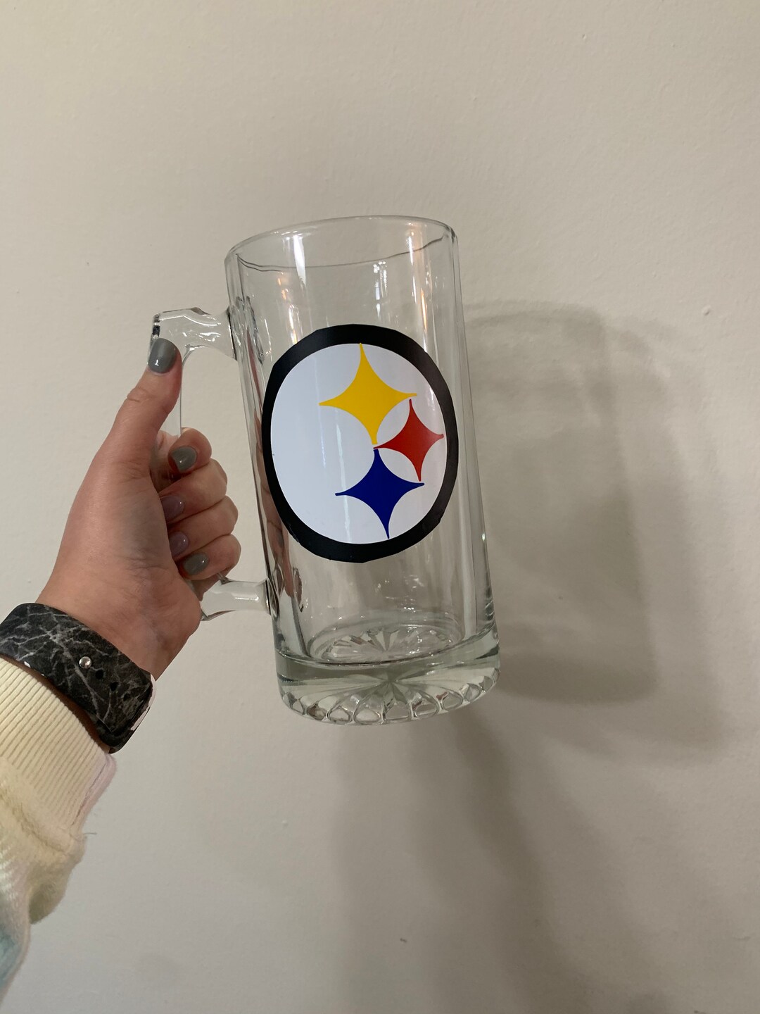 Pittsburgh Steelers Beer Mug - Etsy