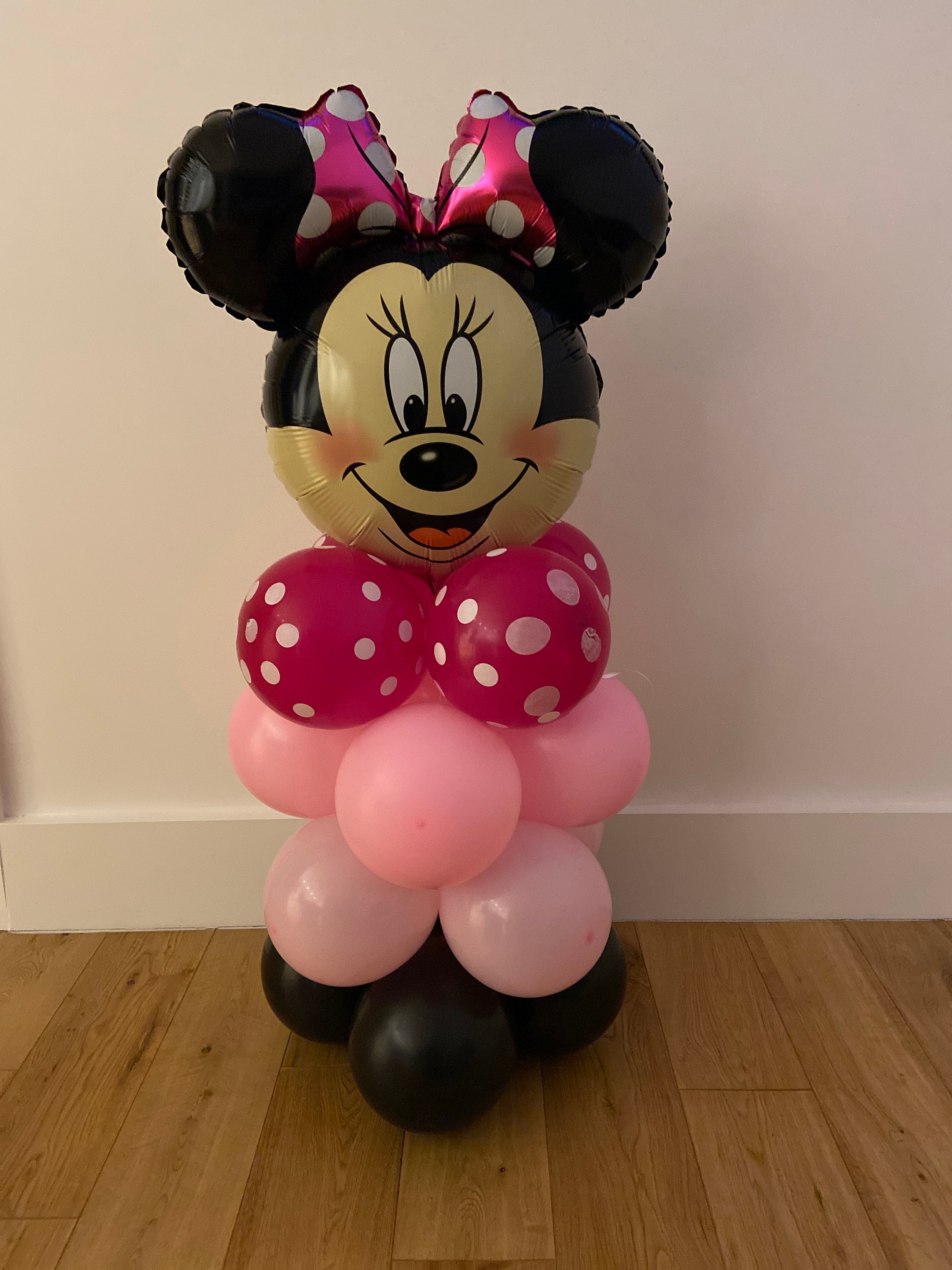 Mickey Mouse & Minnie Mouse Balloon Column - Etsy UK