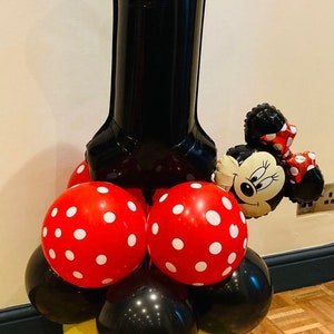 Mickey & Minnie Mouse Number Balloons | Etsy UK
