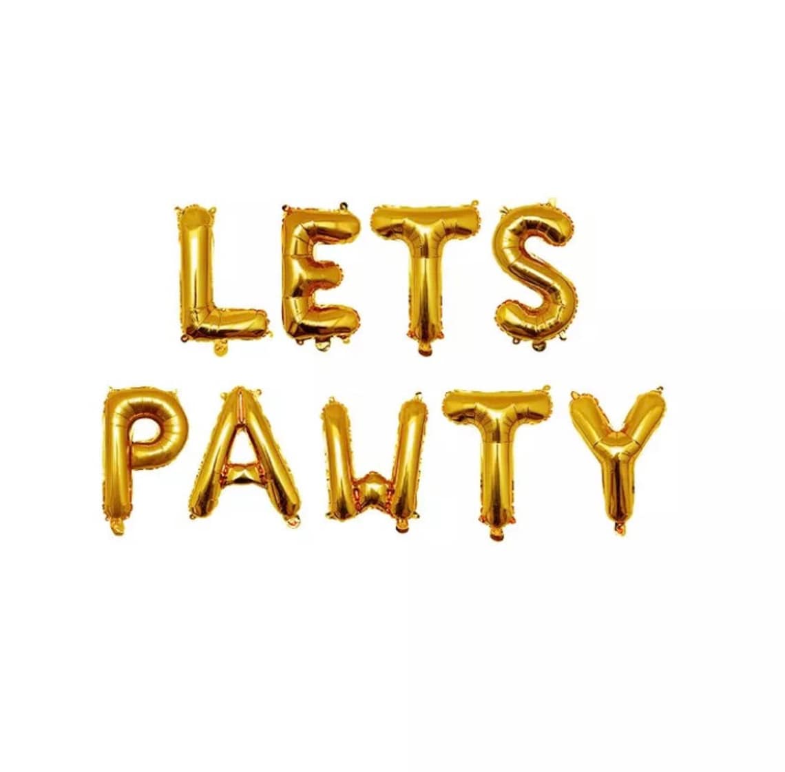 Lets Pawty Balloon Banner - Etsy