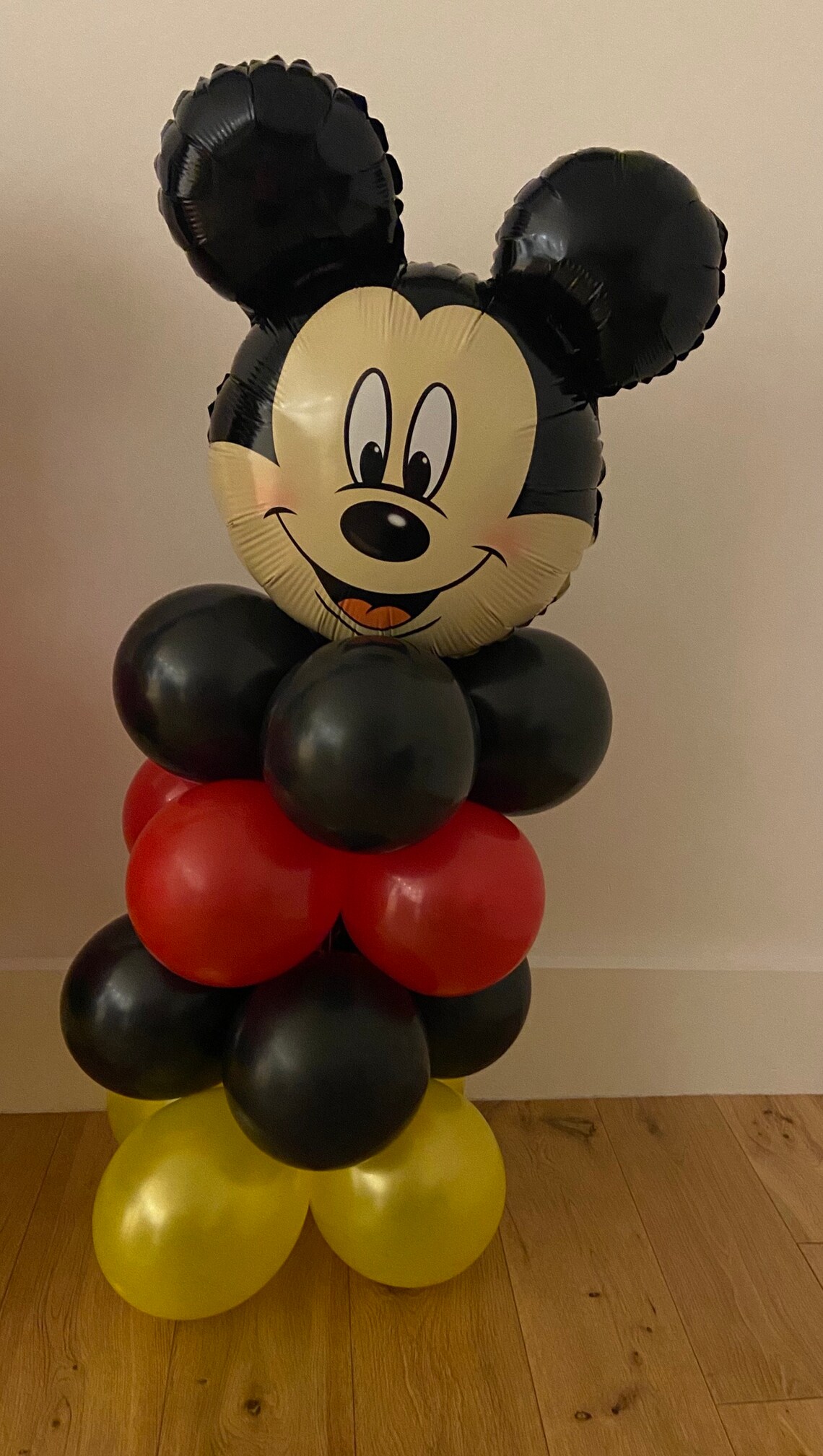 Mickey Mouse & Minnie Mouse Balloon Column - Etsy UK