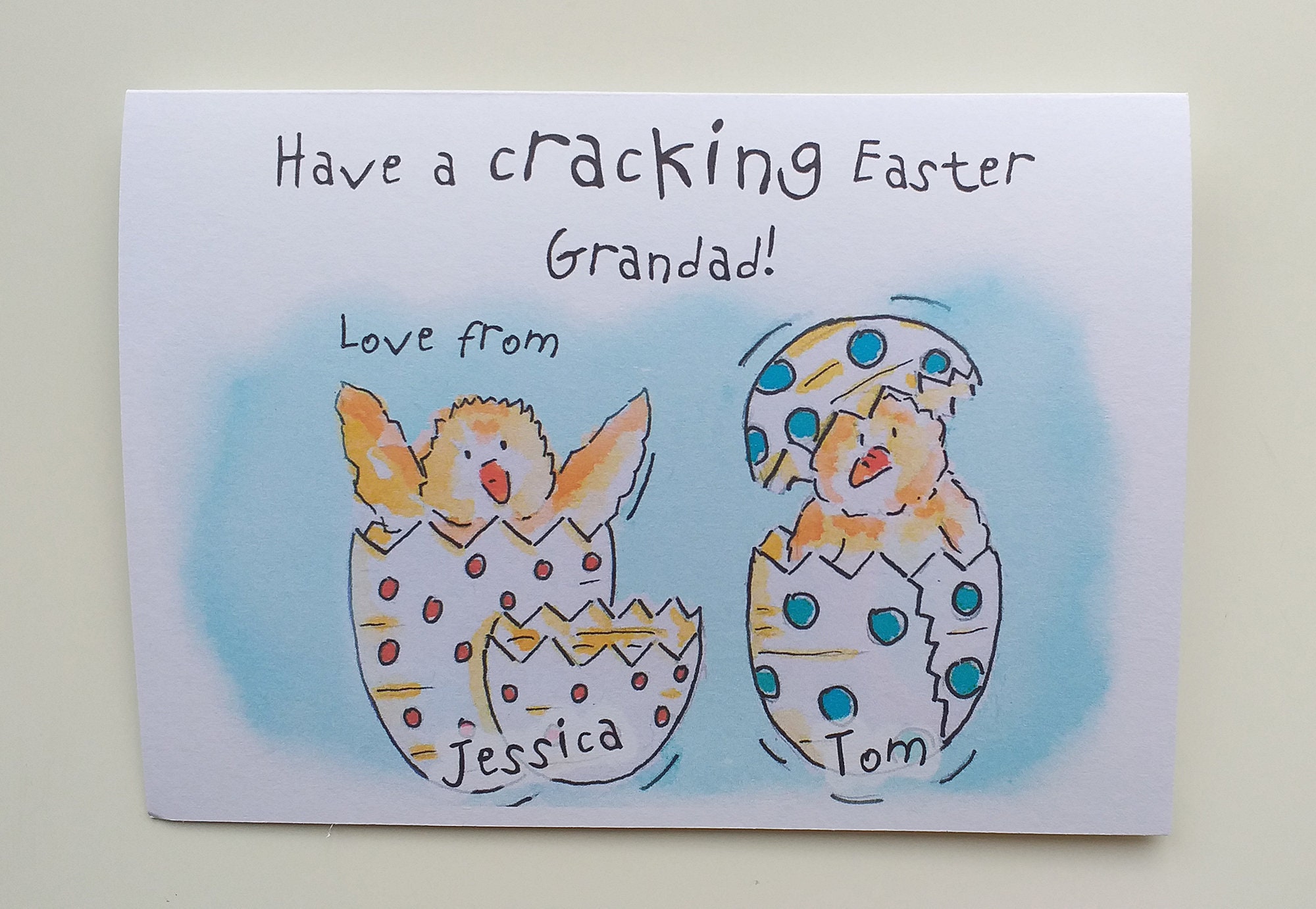 Have a Cracking Easter Personalised Easter Card Easter for - Etsy New ...