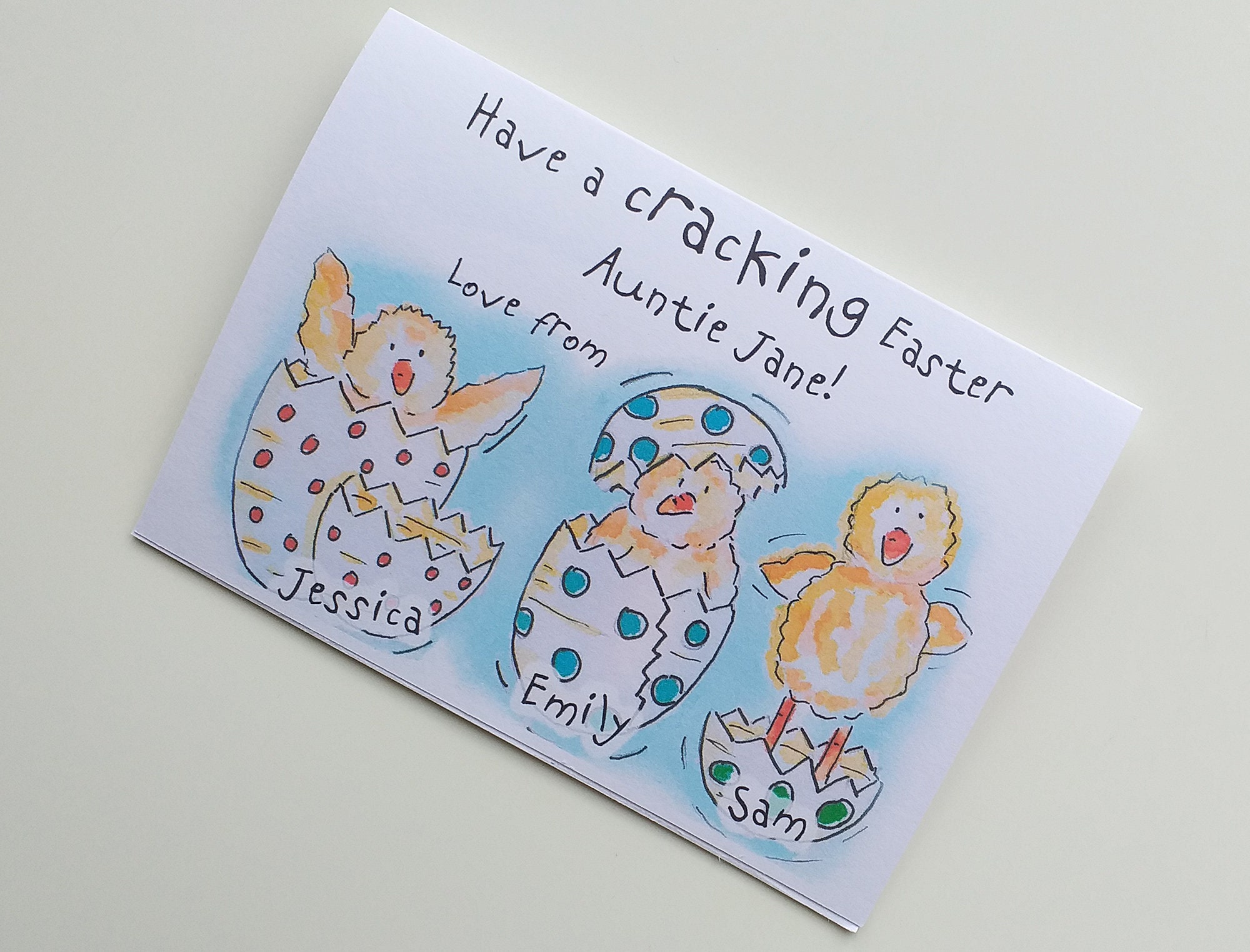 Have a Cracking Easter Personalised Easter Card Easter for - Etsy New ...