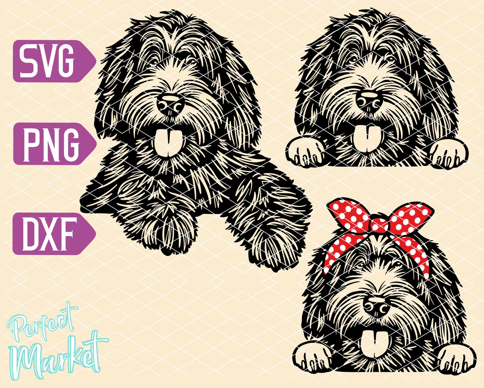 Cockapoo Dog SVG Cricutcute Puppy Clipartcockapoo Dog - Etsy