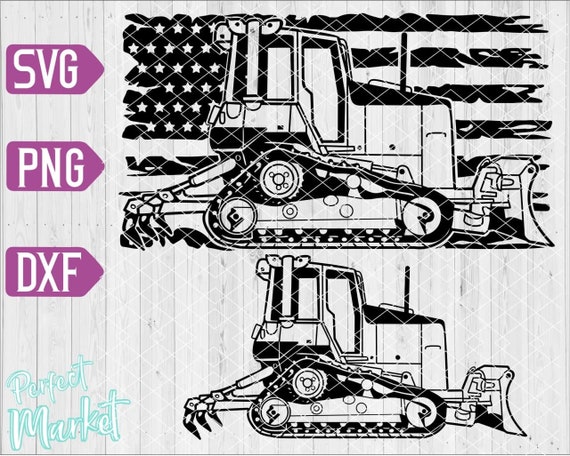Construction Svgtrucks Svg Excavator Svgbulldozer | Etsy