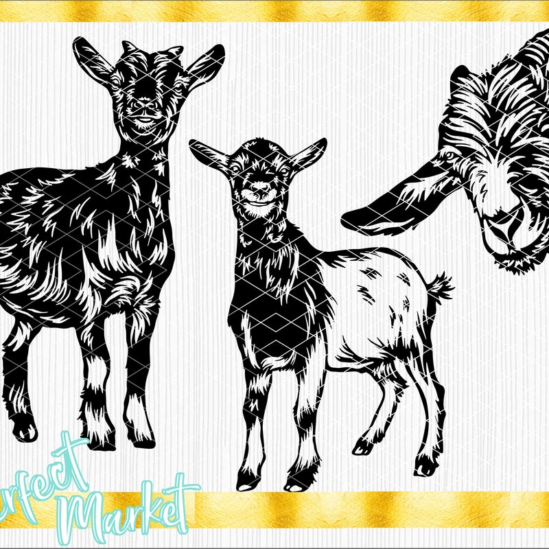 Goat Svg - Etsy