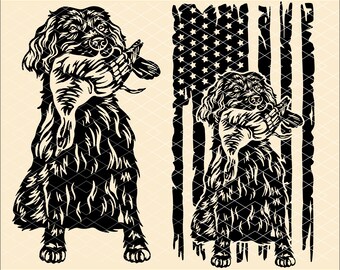 English Springer Spaniel Pheasant Svg - Etsy