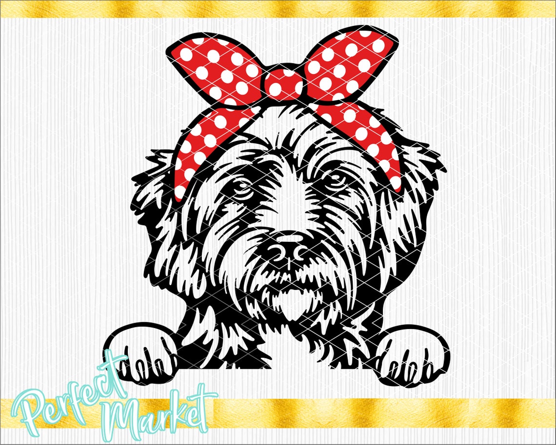 Cockapoo Dog SVG Cricutcute Puppy Clipartcockapoo Dog | Etsy