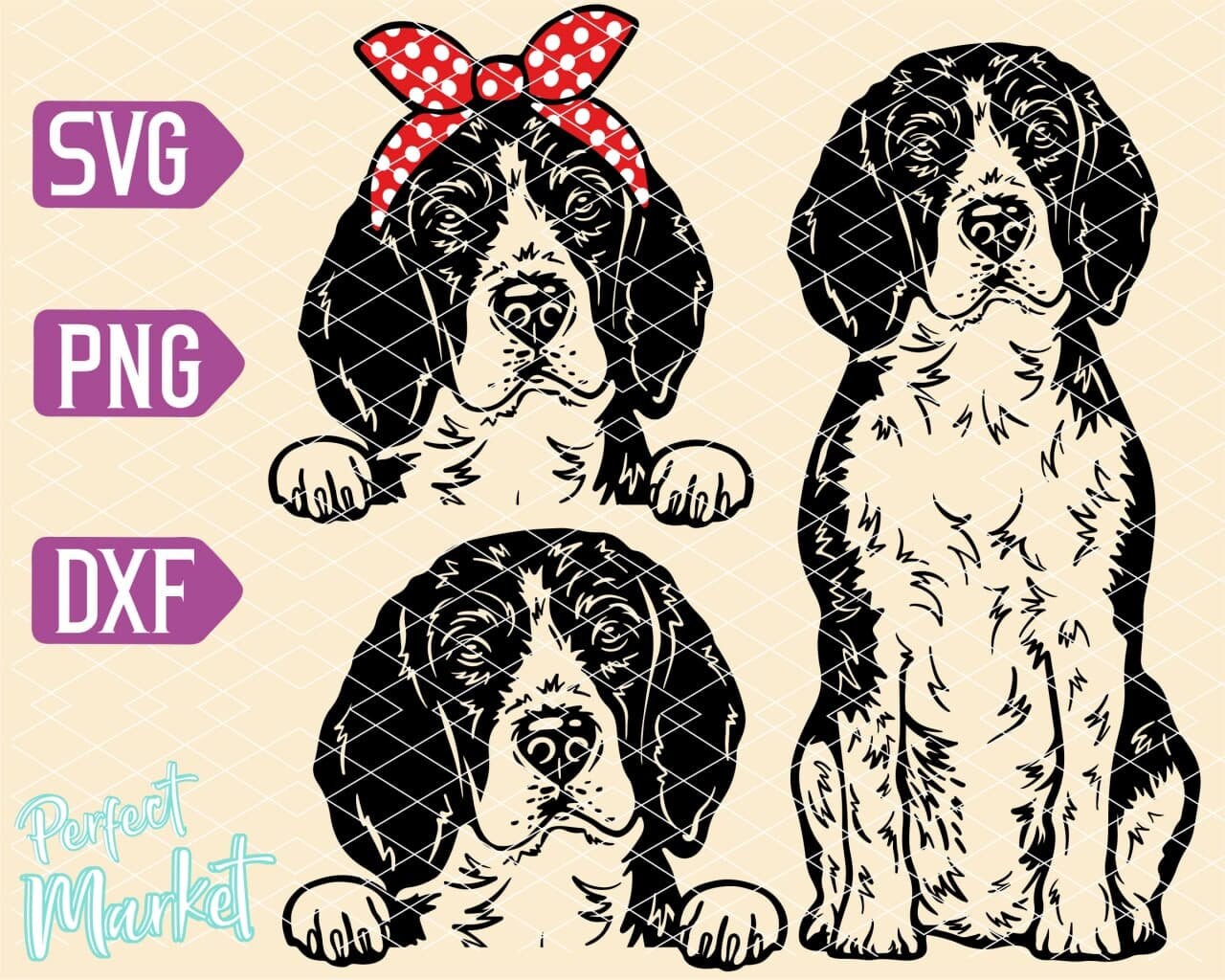 Beagle Svgbeagle Svg Files for Cricutbeagle Dog Shirtbeagle | Etsy
