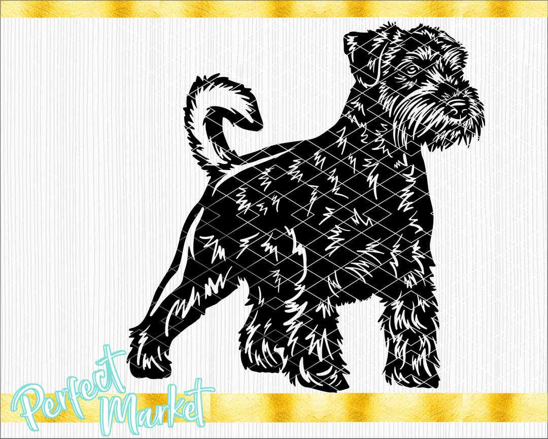 Border Terrier Svg, Border Terrier Svg Files for Cricut, Border Terrier ...