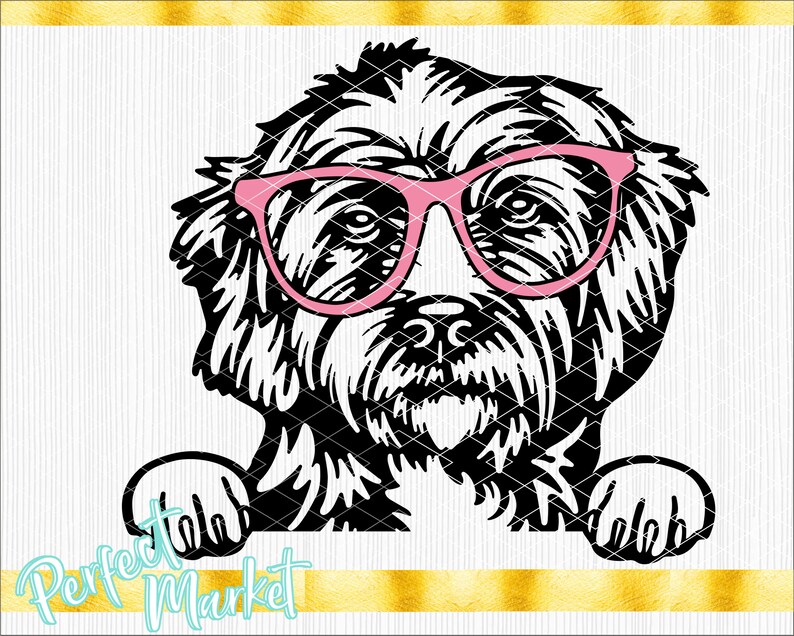 Cockapoo Dog SVG Cricutcute Puppy Clipartcockapoo Dog | Etsy