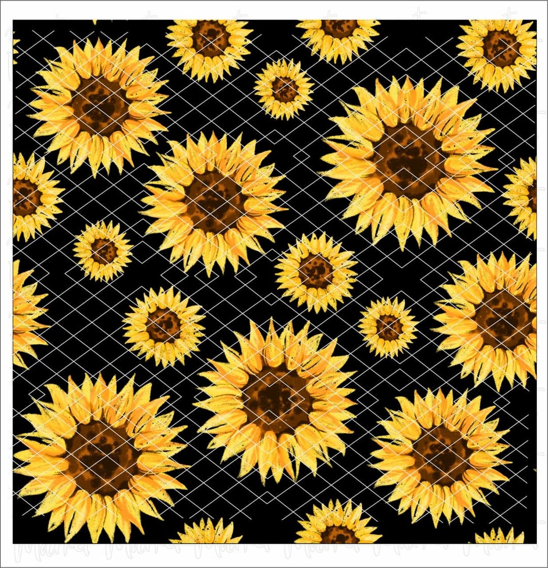 Sunflower Pattern Png,sunflower Seamless File Pattern Png,sunflower Png ...