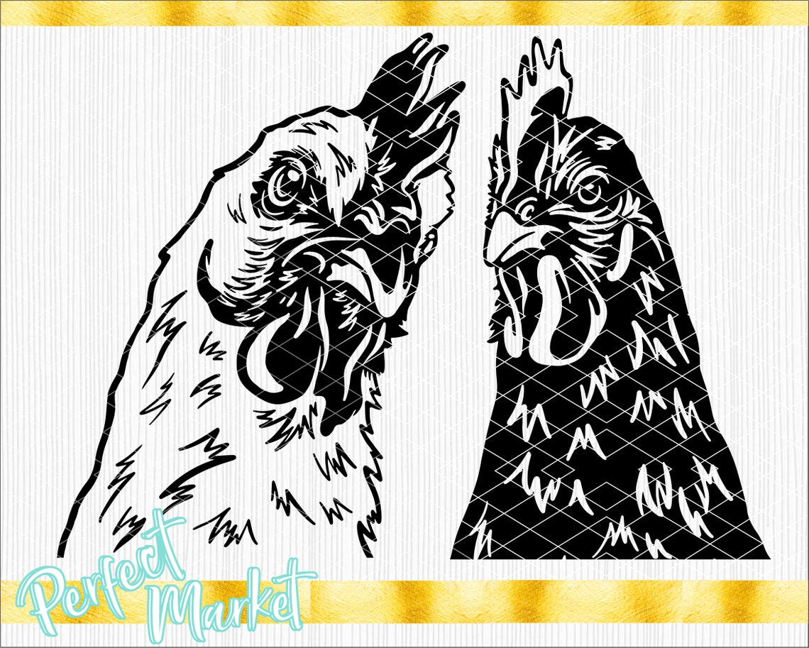 Chicken Svg Files for Cricut,chicken for Shirt,chicken Png,chicken Cut ...