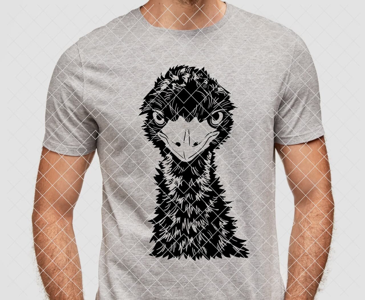 Cute Emu Head Svg Cricutcute Emu Svgcute Emu Dxfcute Emu - Etsy