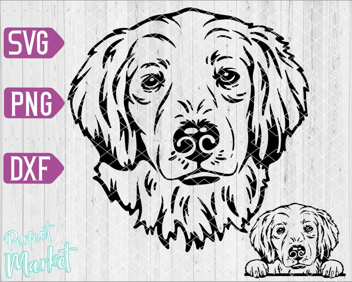 Labrador Face Svgdog Svg Cricut Black Labrador Headlabrador - Etsy