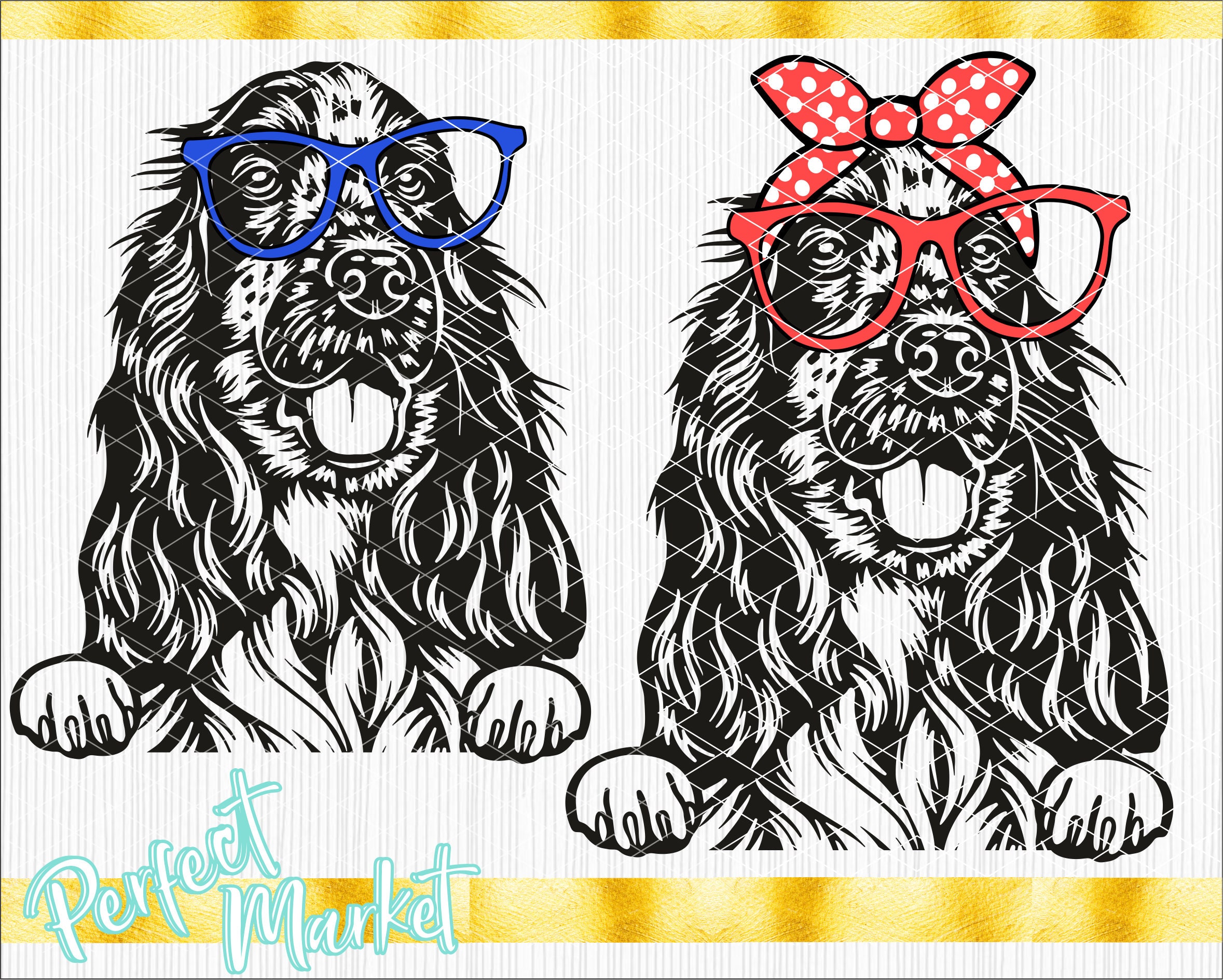 English Springer Spaniel Svg Spaniel Clipart Spaniel Vector | Etsy