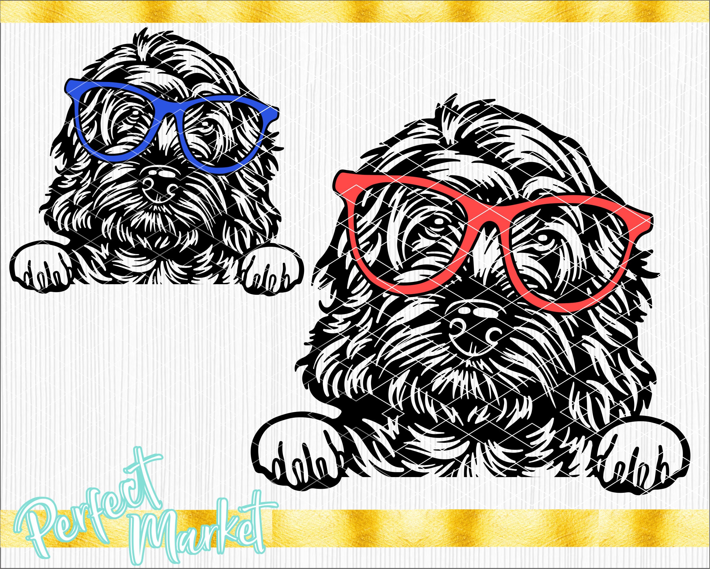Home & Living Wall Décor Home Décor cute Face Labradoodle svg,printable ...