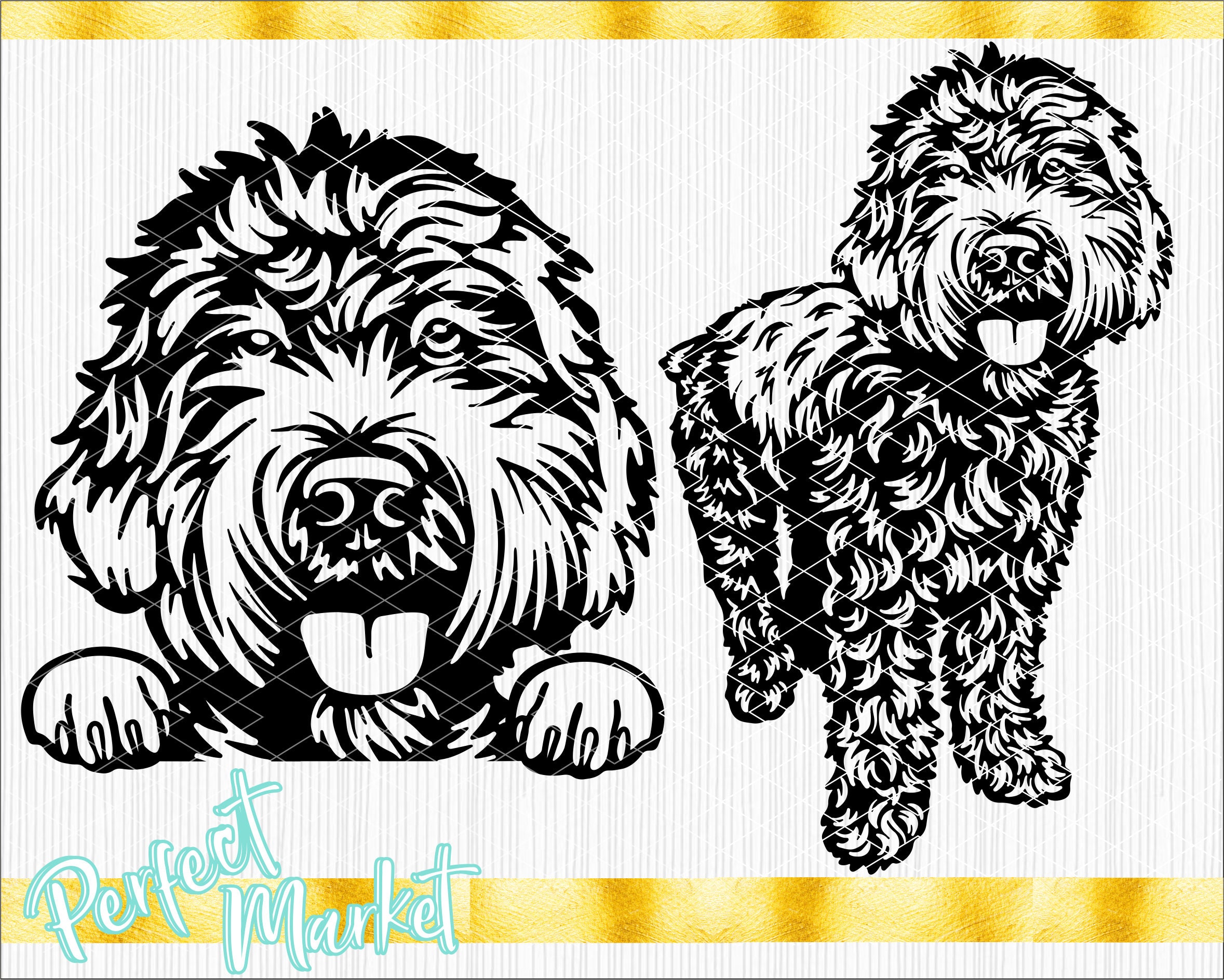 Labradoodle Svglabradoodle Cut Filesdog Svg Cricut Cute - Etsy